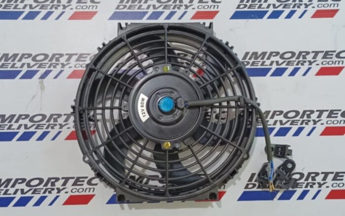 Ventilador universal de aspas curvas 10″ 12v – Importec Delivery