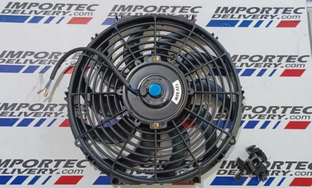 Ventilador universal de aspas curvas 12″ 12v – Importec Delivery